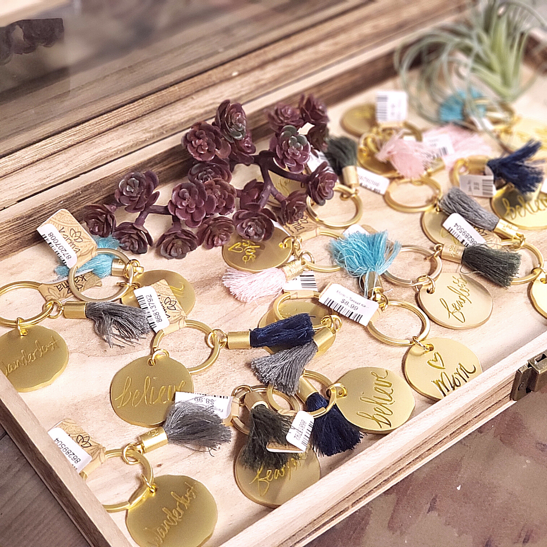 Magnets + Keychains — Compass Rose