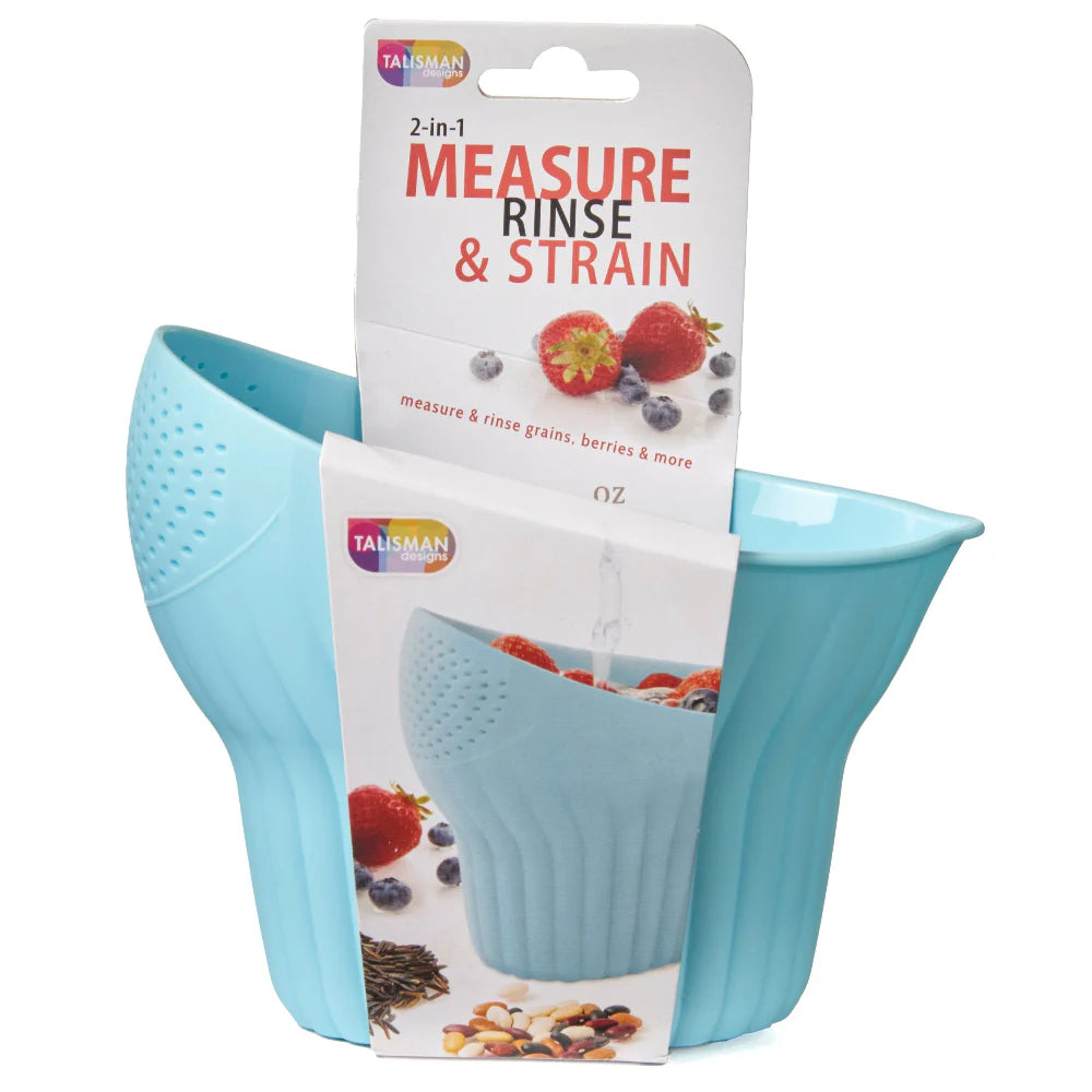 Measure, Rinse + Strain | Light Blue | Compass Rose