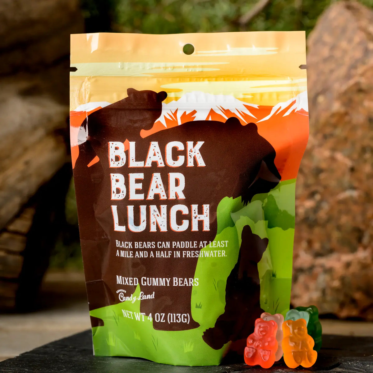 Black Bear Lunch (Mixed Gummi Bears) — Compass Rose